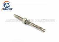 China Bright Plate Expansion Anchor Bolt With Nut / Washer for sale