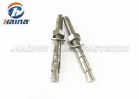 China Bright Plate Expansion Anchor Bolt With Nut / Washer for sale