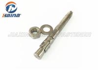 China Bright Plate Expansion Anchor Bolt With Nut / Washer for sale