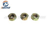 China Customized Carbon Steel Nuts Hexagonal Head With Yellow Zinc Finish DIN 934 for sale