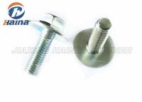 China Left Full Thread Hex Head Bolts UNC Blue Zinc Plated DIN 6921 10.9 Grade for sale