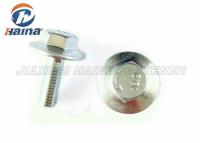 China Left Thread UNC Hex Flange Head Bolts Without Serrated 10.9 Grade DIN 6921 for sale