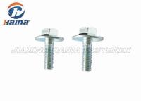 China Left Thread UNC Hex Flange Head Bolts Without Serrated 10.9 Grade DIN 6921 for sale