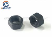 China Black Surface Hex Head Nuts Alloy Steel Grade 2H For Large Heavy Engineering for sale
