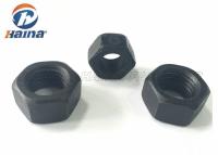 China Black Surface Hex Head Nuts Alloy Steel Grade 2H For Large Heavy Engineering for sale