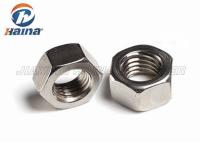 China Stock Stainless Steel 304   M6 - M36 DIN 934 Hex Head Nuts For Fastening for sale