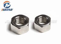 China Stainless Steel 316  DIN 934 ANSI Finished Hex Head Nuts For Fastening for sale