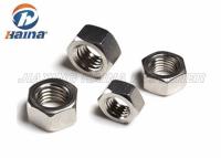 China Stainless Steel 316  DIN 934 ANSI Finished Hex Head Nuts For Fastening for sale