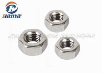 China Stainless Steel 316  DIN 934 ANSI Finished Hex Head Nuts For Fastening for sale
