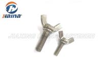 China A4 80 Stainless Steel M8 M10 M12 Metric System Fine Thread Pitch Wing Bolt for sale