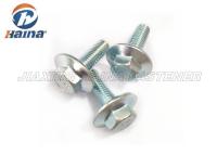 China M8 X 25 Carbon Steel Hex Head Flange Bolt Customized Left Thread / Right Thread for sale