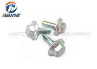 China M8 X 25 Carbon Steel Hex Head Flange Bolt Customized Left Thread / Right Thread for sale
