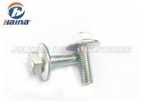 China M8 X 25 Carbon Steel Hex Head Flange Bolt Customized Left Thread / Right Thread for sale