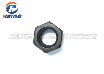 China DIN 555 Black Oxide Finished Heavy Hex Head Nuts Grade 8.8 Grade 12.8 for sale