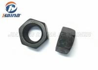 China DIN 555 Black Oxide Finished Heavy Hex Head Nuts Grade 8.8 Grade 12.8 for sale
