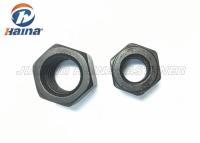 China DIN 555 Black Oxide Finished Heavy Hex Head Nuts Grade 8.8 Grade 12.8 for sale