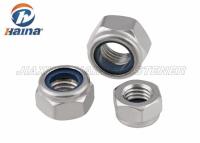 China Stainless Steel A2 - 70 A4 - 80  Passivation Metric Thead Hex Nylon Inset Lock Nuts for sale