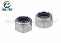 China Stainless Steel A2 - 70 A4 - 80  Passivation Metric Thead Hex Nylon Inset Lock Nuts for sale