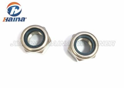 China Stainless Steel 304 316 DIN985 Passivation  Hex Nylon Inset Lock Nuts for sale