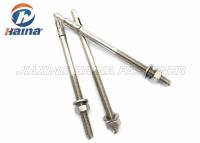 China Wedge Concrete SS304 / SS316 NO Finish For Metal Construction Anchor Bolt for sale