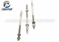 China Wedge Concrete SS304 / SS316 NO Finish For Metal Construction Anchor Bolt for sale