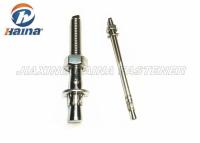 China Stainless Steel Concrete A2 A4 Machine Thread Wedge Anchors bolts and Nuts for sale