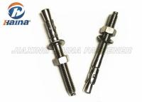 China Stainless Steel Concrete A2 A4 Machine Thread Wedge Anchors bolts and Nuts for sale