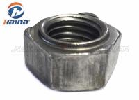 China DIN929 M3-M16 Plain Finish Carbon Steel Gr4.8 Hexagon Weld Nuts for sale