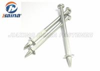 China Carbon Steel Concrete Shooting Nails , Galvanized Concrete Nails For Cement Walls for sale