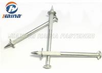 China Carbon Steel Concrete Shooting Nails , Galvanized Concrete Nails For Cement Walls for sale