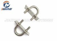 China 316 304 Stainless Steel Non Standard Thread Round U Bolts With Plate for sale