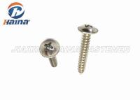China Stainless Steel Self Tapping Screws Cross Recessed With Collar DIN 967 for sale