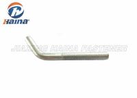 China Non Standard Stainless Steel J Type G4.8 M6 - M30 Custom half thread Bolt for sale