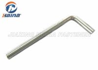 China Non Standard J type Concrete Anchoring Custom Foundation Bolts for sale