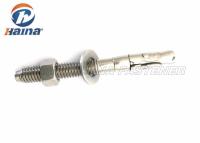 China SS304 Fully Threaded Expansion Stainless Steel 316 Anchor Bolts For Concrete for sale