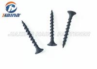 China Black Phosphate Self Drilling Concrete Screws , Fine Thread Drywall Screw Bugle Head for sale