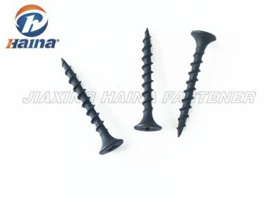 China Black Phosphate Self Drilling Concrete Screws , Fine Thread Drywall Screw Bugle Head for sale