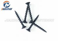 China Black Phosphate Self Drilling Concrete Screws , Fine Thread Drywall Screw Bugle Head for sale