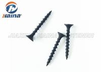 China Black Phosphate Self Drilling Concrete Screws , Fine Thread Drywall Screw Bugle Head for sale