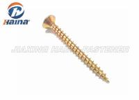 China Zinc Plated C1022 Material Drive Self Tapping Screws For Wood Plate for sale