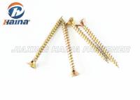 China carbon steel Metal Sharp Point Zinc Plated Countersunk Self Tapping Screws for sale