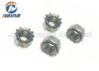China M10 Plain Finish Stainless Steel 304 316  Lock Kep Nut for sale