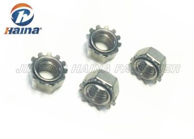 China M10 Plain Finish Stainless Steel 304 316  Lock Kep Nut for sale