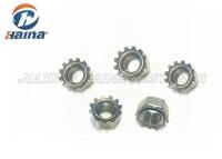 China M10 Plain Finish Stainless Steel 304 316  Lock Kep Nut for sale