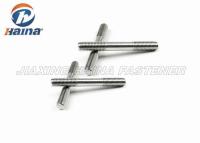 China DIN835 Tensile Double Ended Stud Bolts Metric All Thread Rod For Building for sale