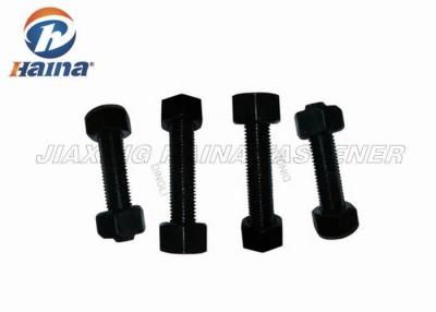 China ISO9001 Approved ASTM A194 carbon Steel Threaded Rod bolts and Nuts for sale