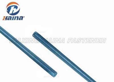 China Zinc Plated Carbon Steel Threaded Rod For Mechanical Machine Free Samples for sale