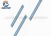 China Zinc Plated Carbon Steel Threaded Rod For Mechanical Machine Free Samples for sale
