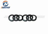 China Square End Split Ring Lock Washer Black Oxide Alloy Steel For Metal Structures for sale