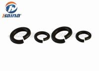 China Square End Split Ring Lock Washer Black Oxide Alloy Steel For Metal Structures for sale